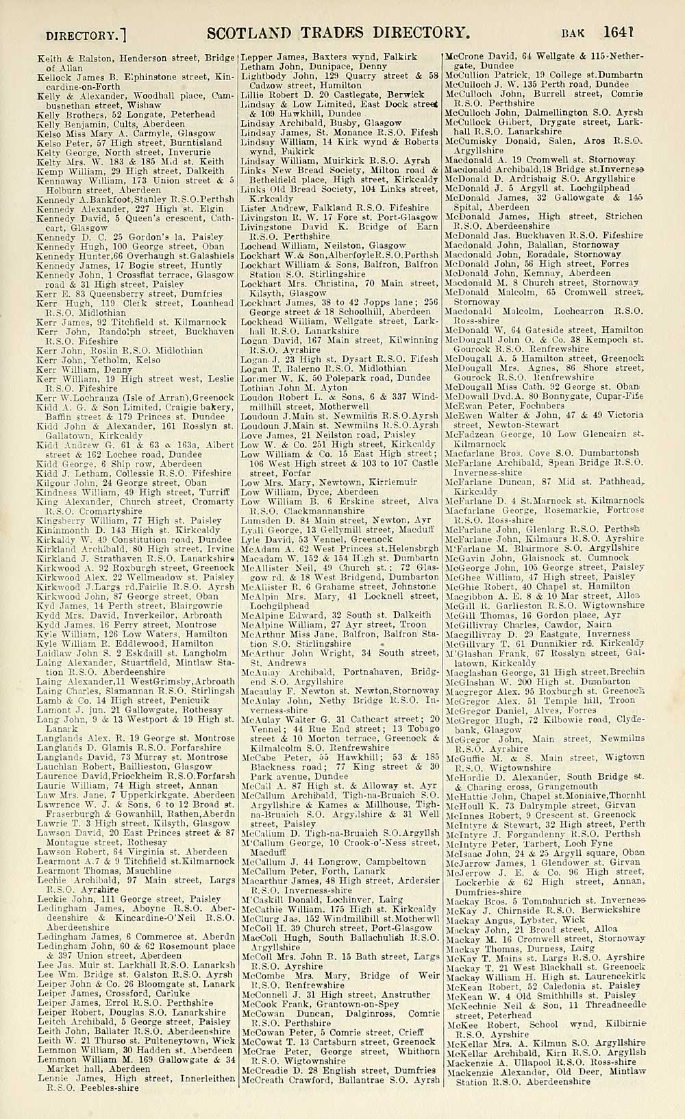 (31) - Scotland > 1882-1915 - Slater's Royal National Commercial ...