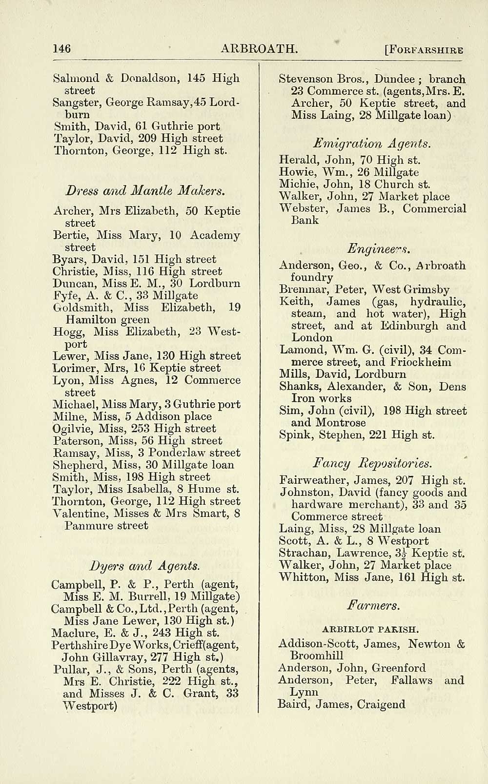 (158) - Counties > Angus (Forfarshire) > 1887-1888 - Forfarshire ...