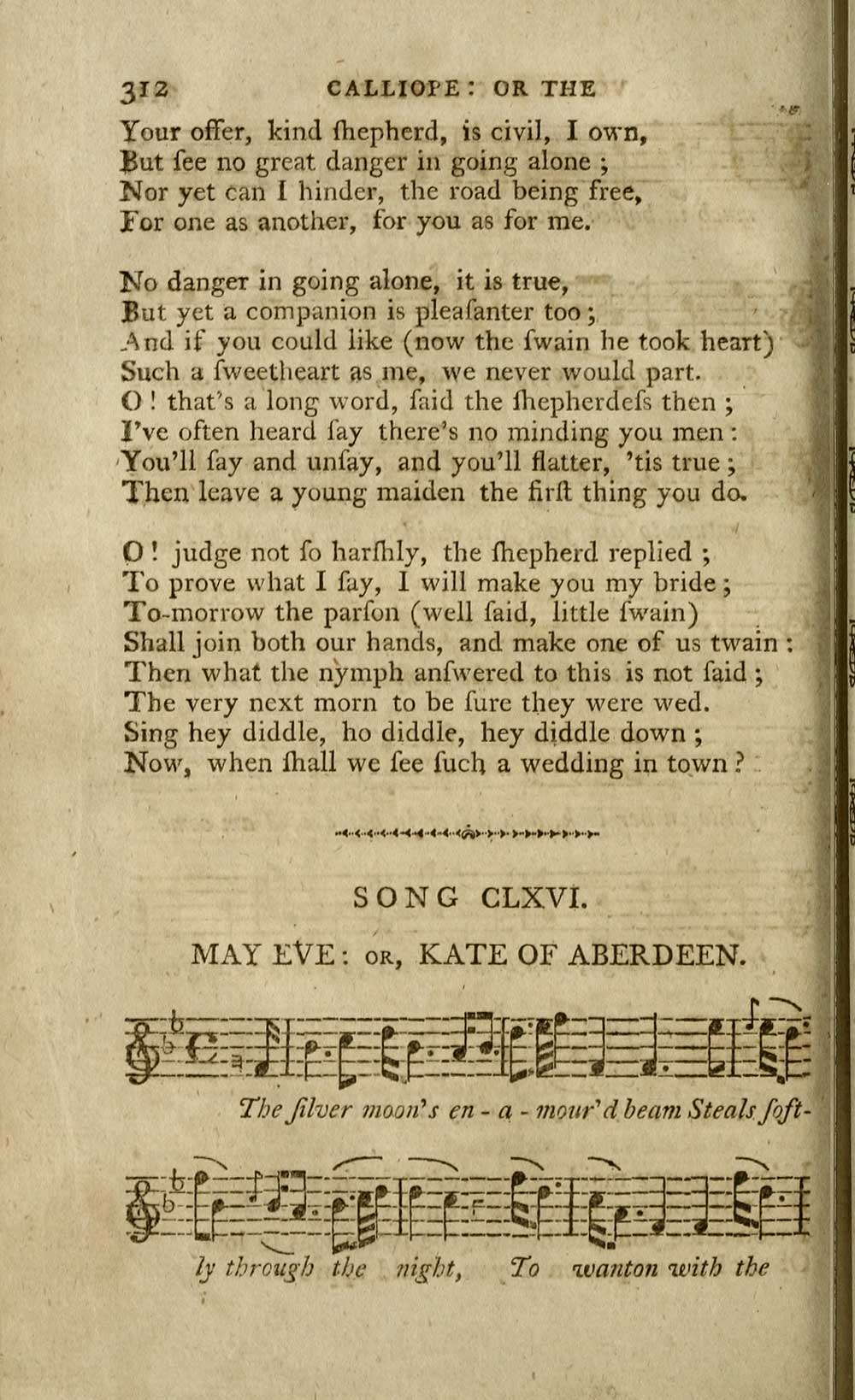 (326) Page 312 - May eve - Inglis Collection of printed music > Printed ...