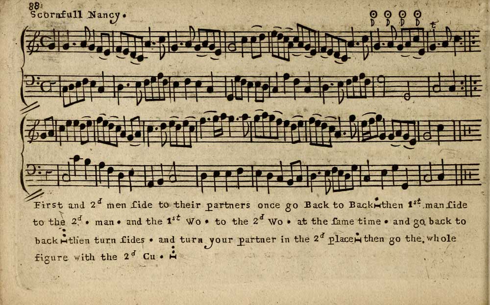 (92) Page 88 - Scornfull Nancy - Inglis Collection of printed music ...