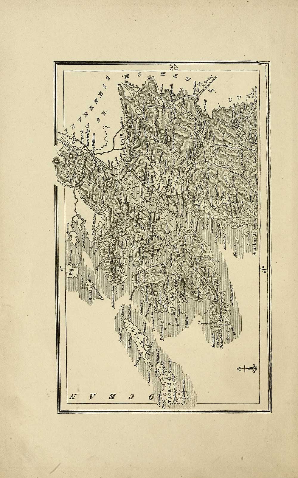 (6) Frontispiece map - Map of Mull and adjacent territories - History ...
