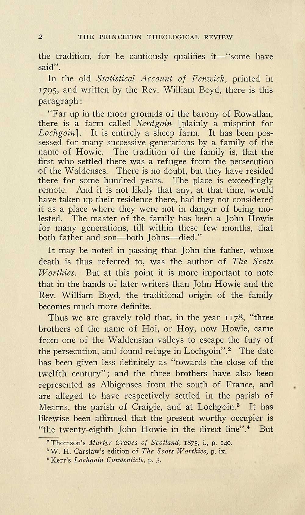 (8) Page 2 - John Howie of Lochgoin - Histories of Scottish families ...