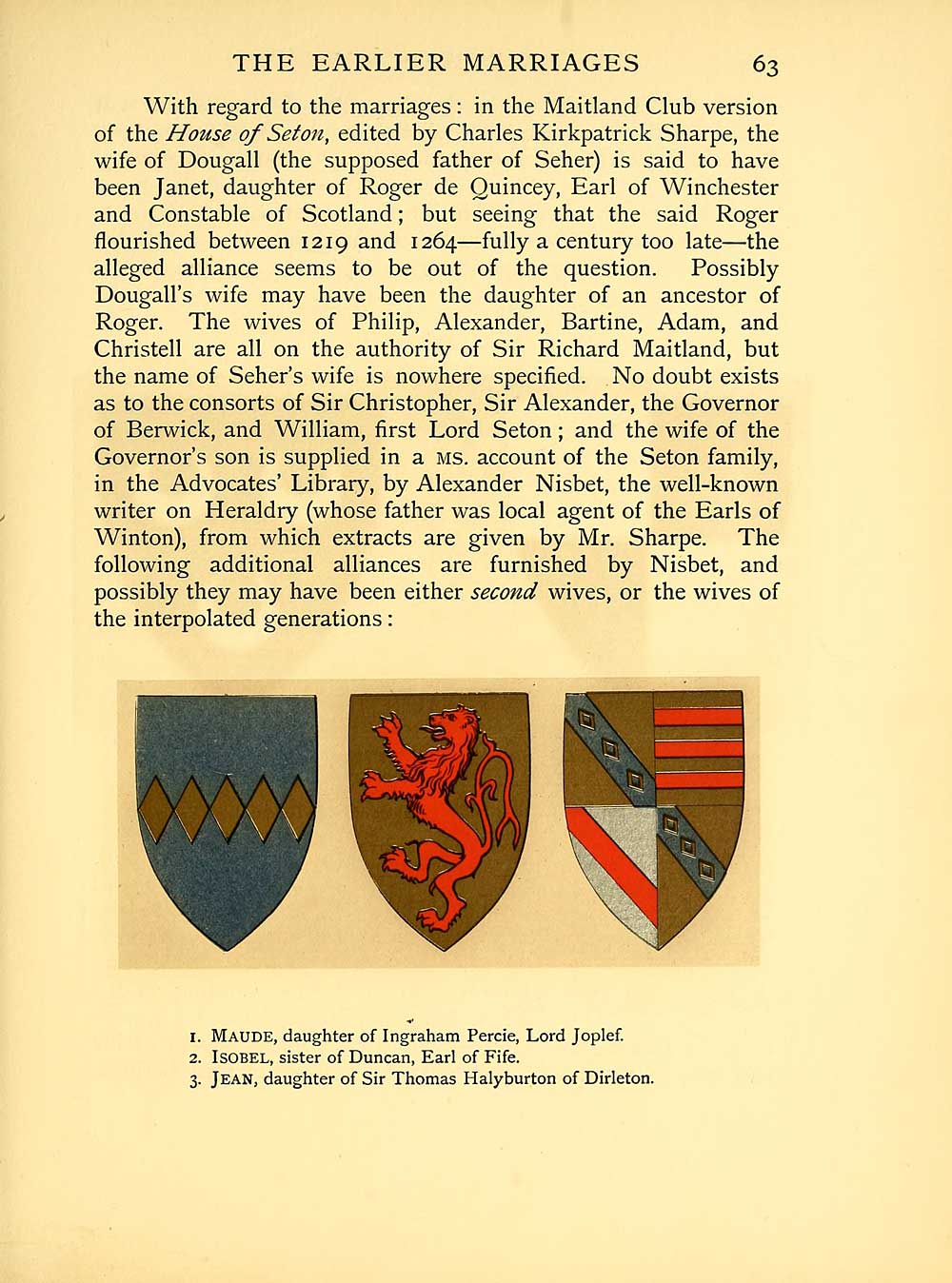 (107) - History of the family of Seton during eight centuries > Volume ...