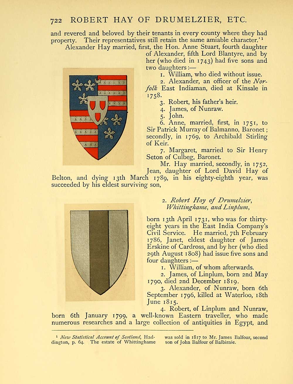 (168) - History of the family of Seton during eight centuries > Volume ...